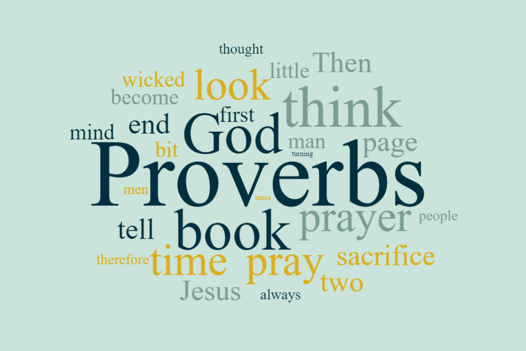 Lessons from Proverbs - ScriptureScribe Christadelphian Audio Talks