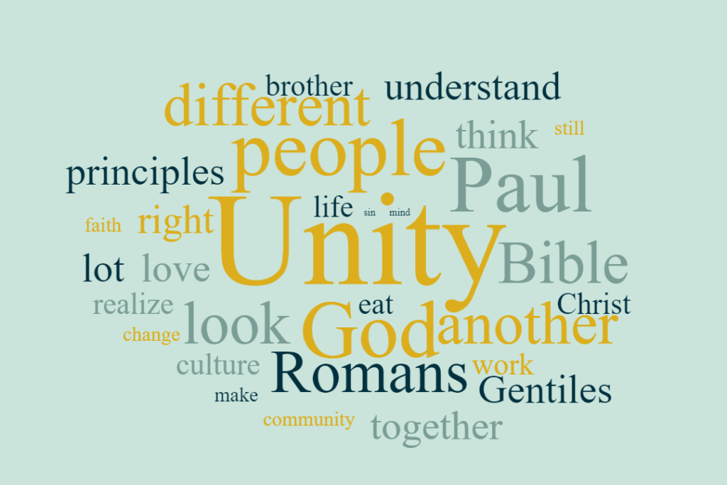 Unity in Christ - ScriptureScribe Christadelphian Audio Talks