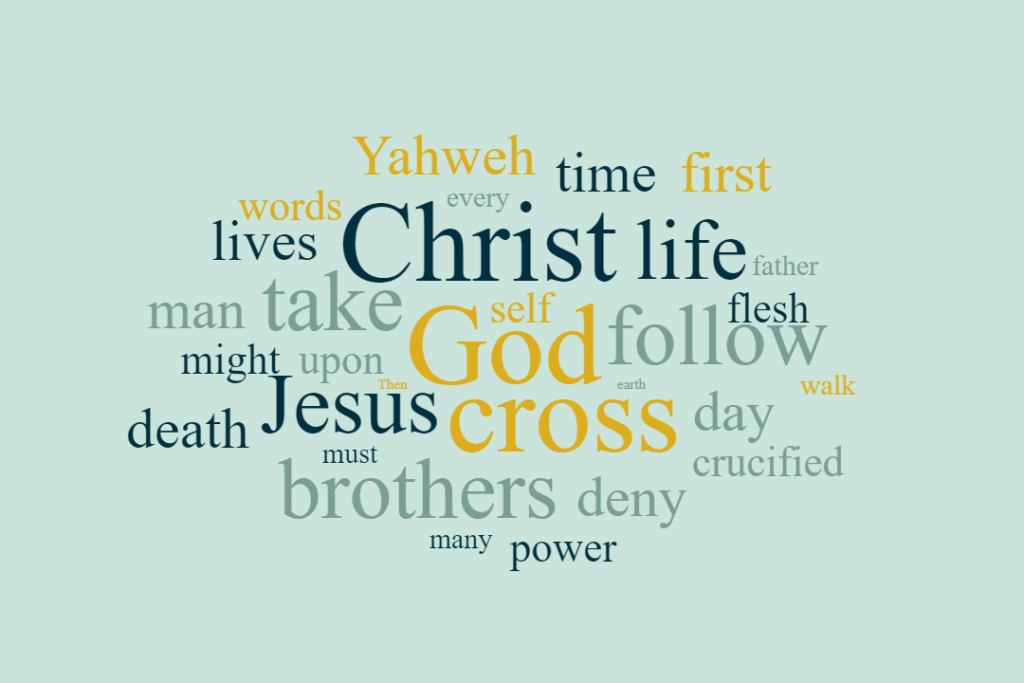 Take Up Thy Cross - ScriptureScribe Christadelphian Audio Talks