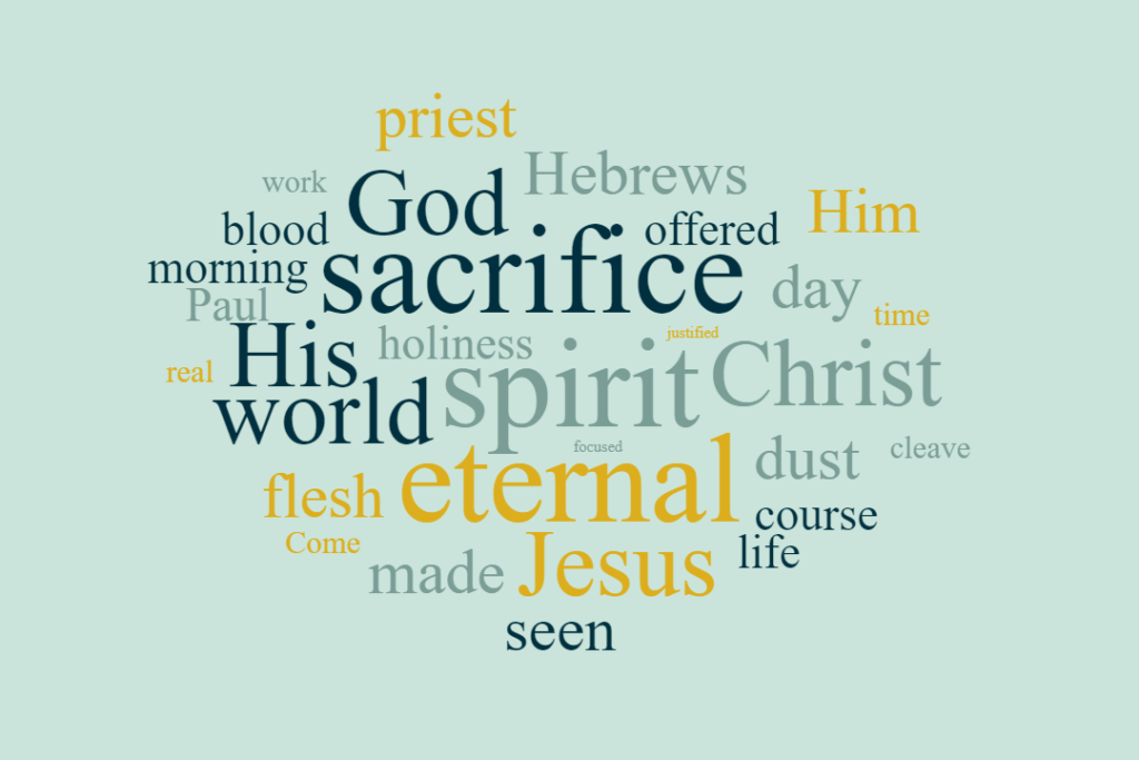 The Eternal Spirit - ScriptureScribe Christadelphian Audio Talks