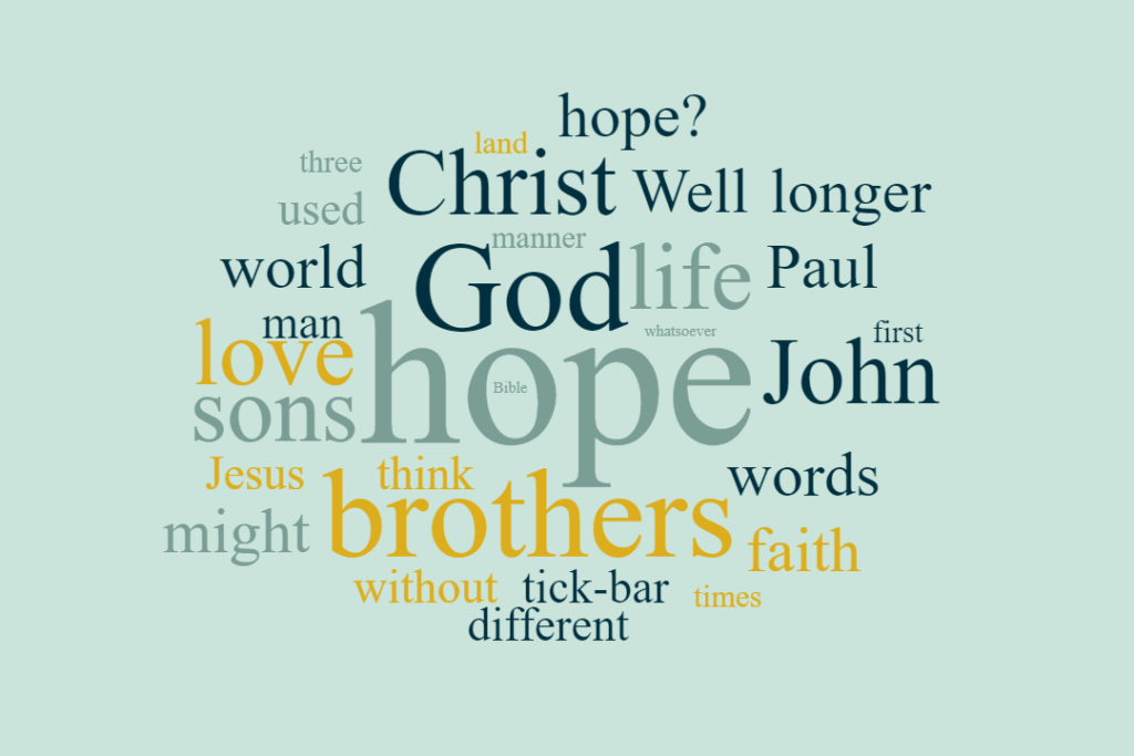 Hope - ScriptureScribe Christadelphian Audio Talks