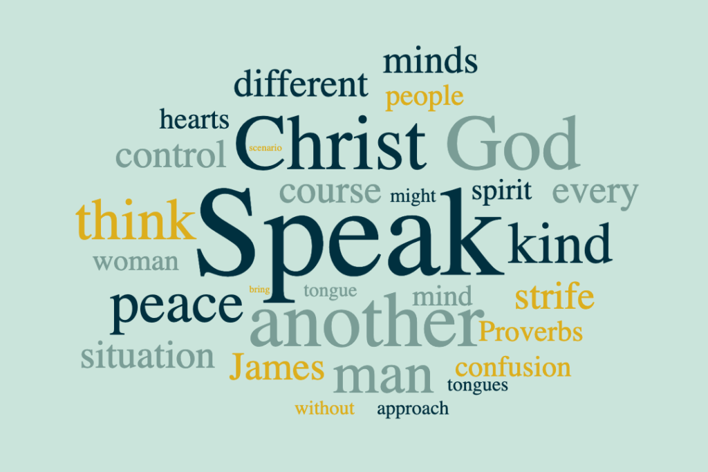 How We Speak to One Another - ScriptureScribe Christadelphian Audio Talks