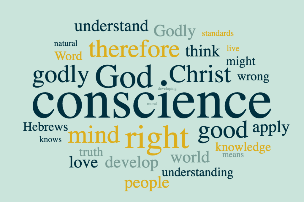 Developing a Godly Conscience - ScriptureScribe Christadelphian Audio Talks