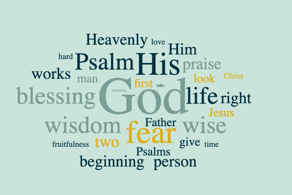 Psalms - the Key to Godly Living - ScriptureScribe Christadelphian ...