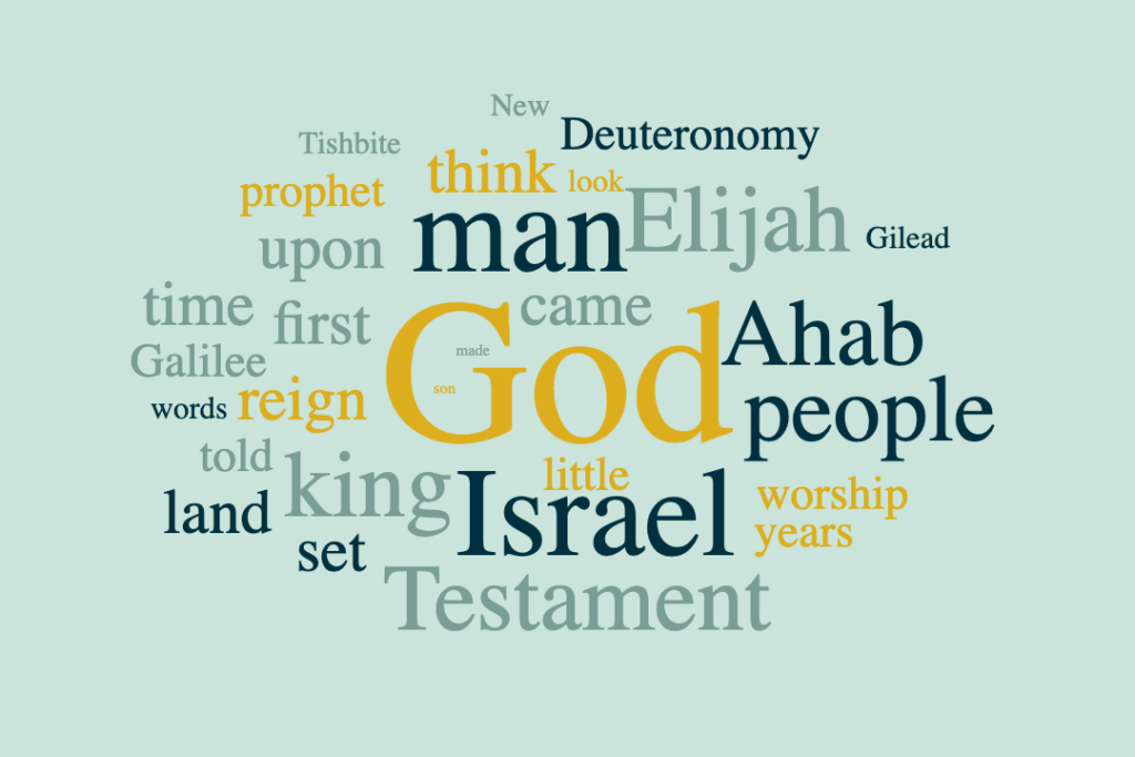 Elijah the Tishbite - ScriptureScribe Christadelphian Audio Talks