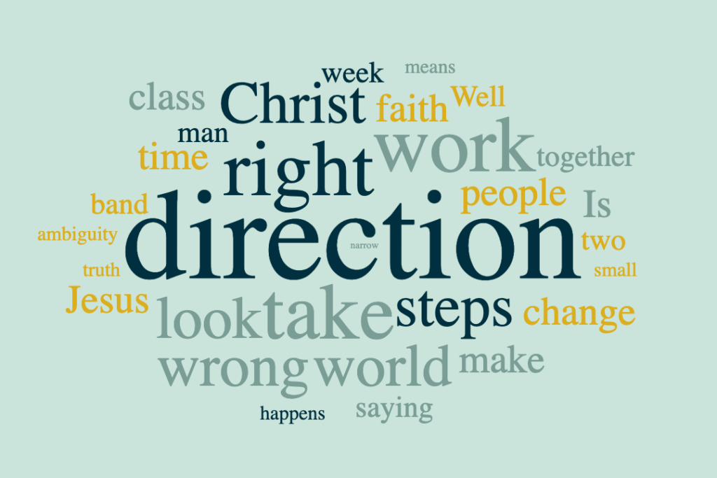 Strait and Narrow Steps - ScriptureScribe Christadelphian Audio Talks