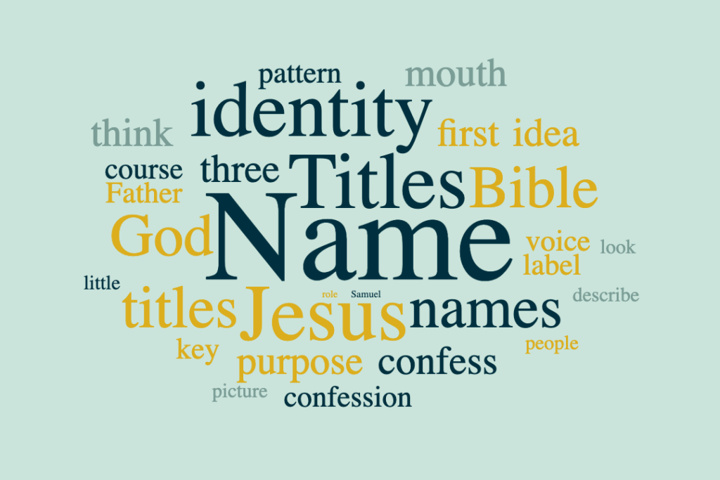 Name and Titles of Our Lord Jesus Christ - ScriptureScribe ...