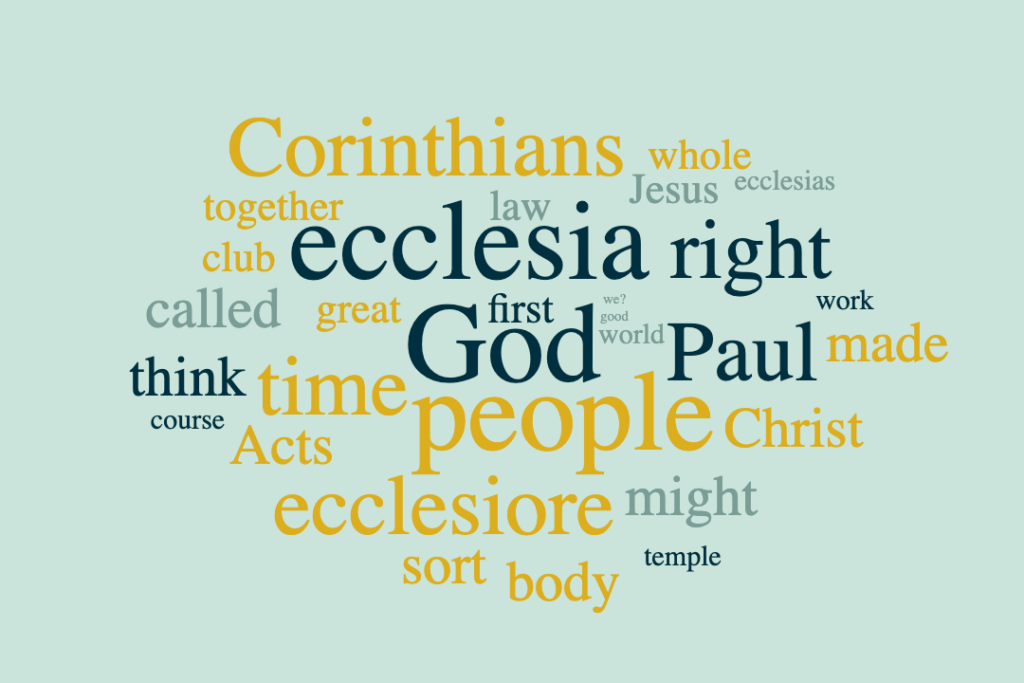 The Ecclesia of God - ScriptureScribe Christadelphian Audio Talks
