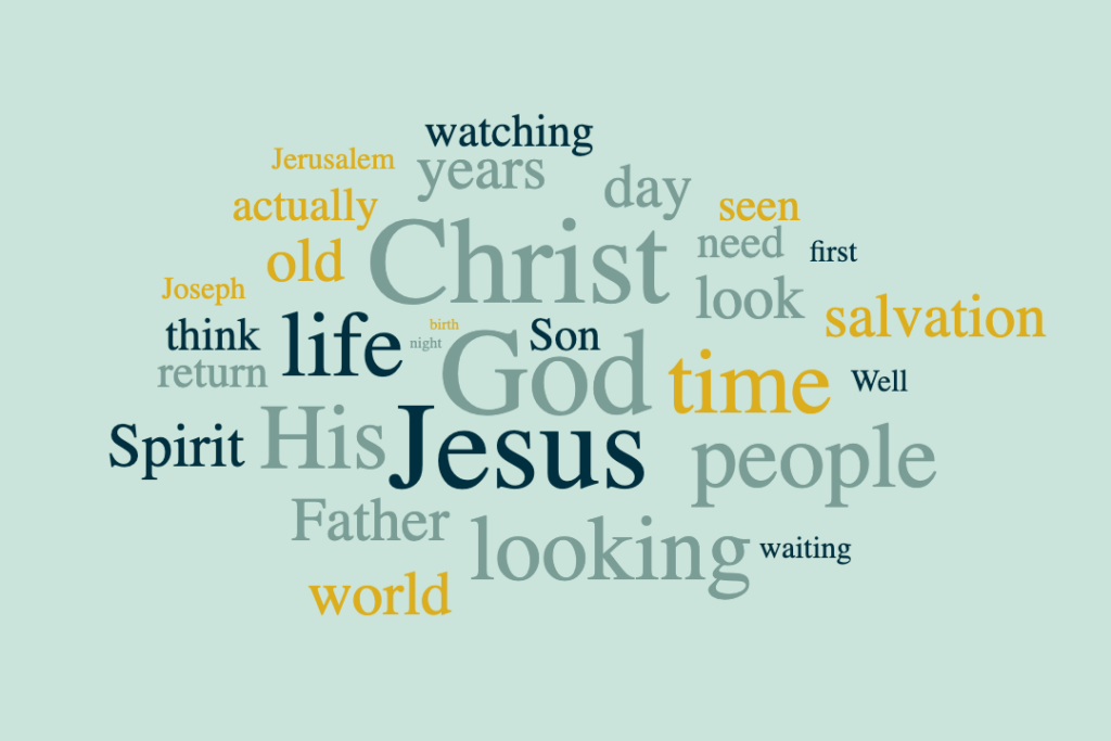 Simeon and Anna - Faithful Service - ScriptureScribe Christadelphian ...