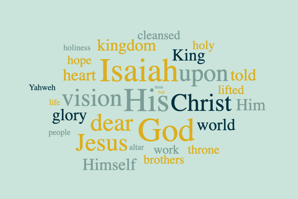 Isaiah’s Vision of Christ in glory - ScriptureScribe Christadelphian ...