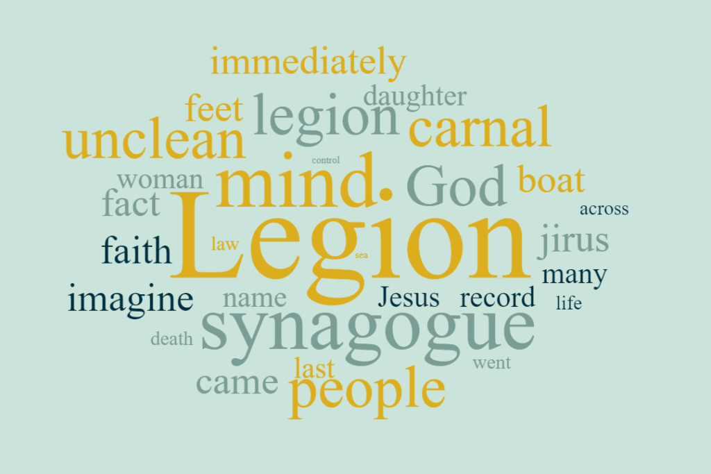 The Healing of Legion - ScriptureScribe Christadelphian Audio Talks