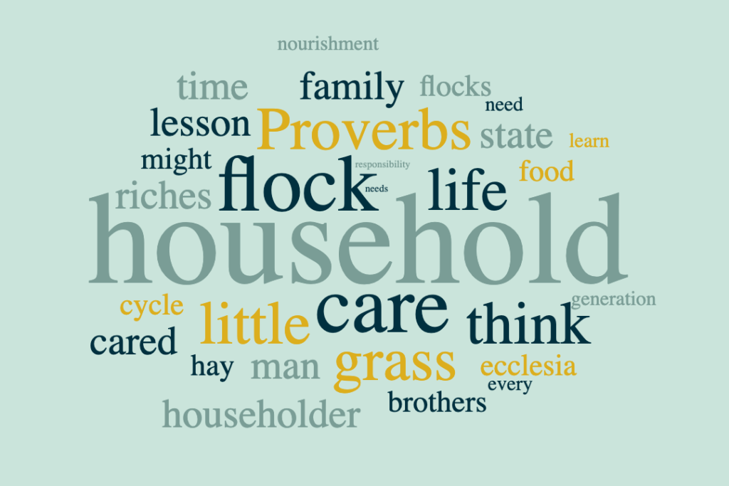 Caring for the Flock and Household - ScriptureScribe Christadelphian ...