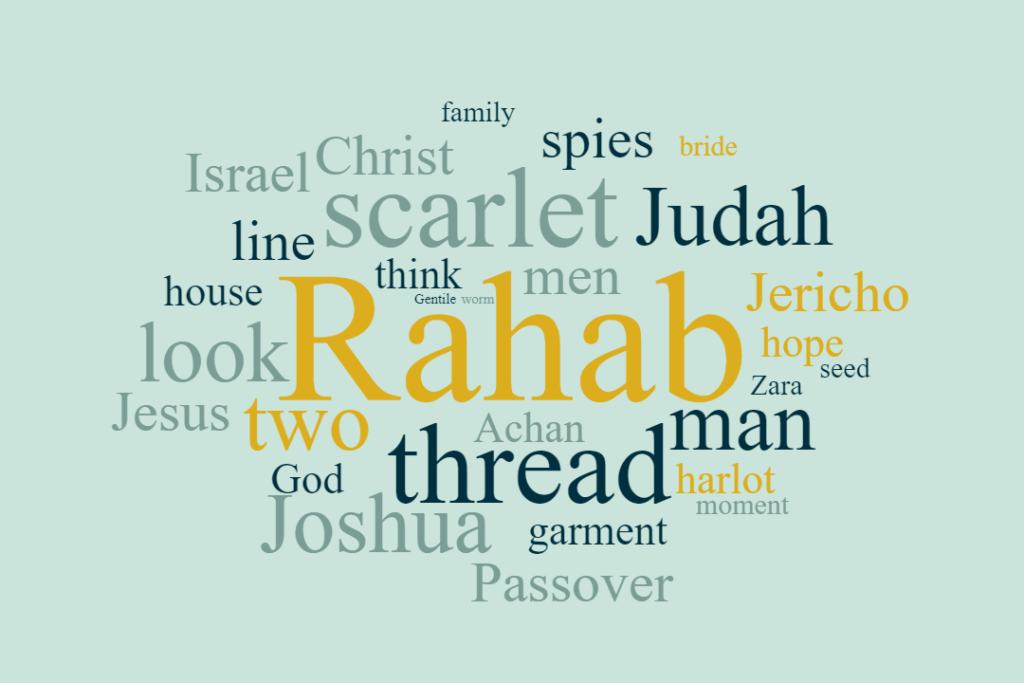 Rahab and the Story of the Scarlet Thread - ScriptureScribe ...
