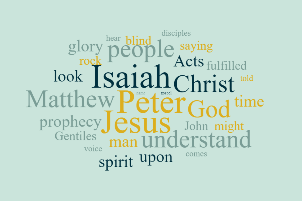 Simon Peter and the Prophecy of Isaiah - ScriptureScribe ...