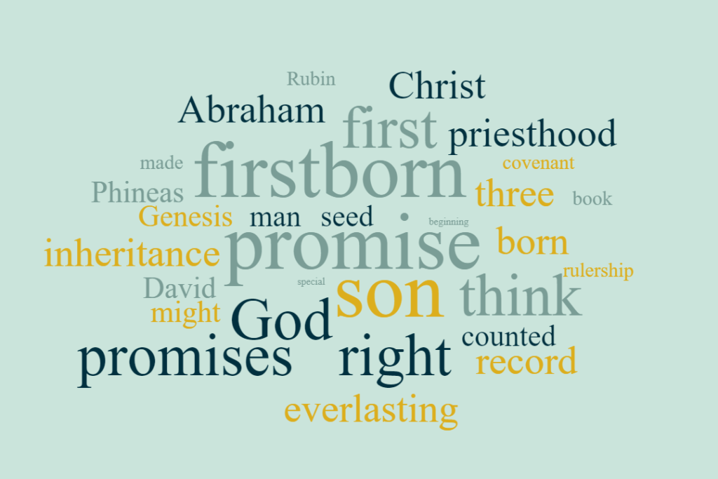 The Three Firstborn Promises - ScriptureScribe Christadelphian Audio Talks