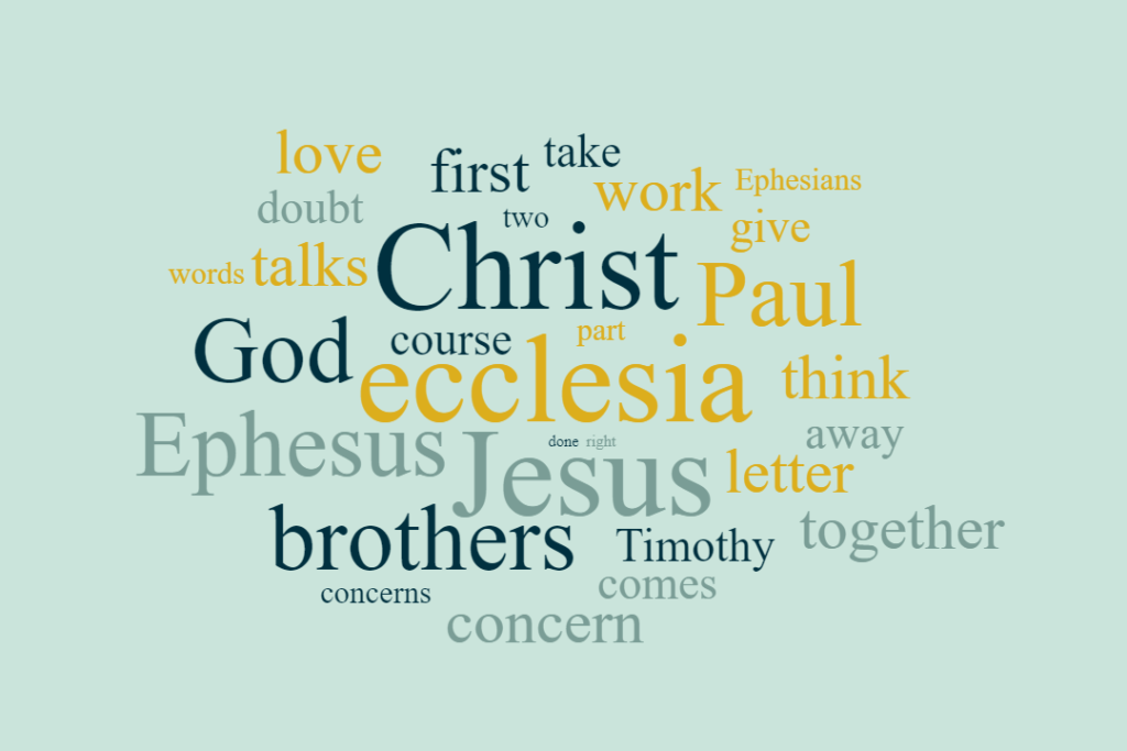 The Ecclesia at Ephesus - ScriptureScribe Christadelphian Audio Talks